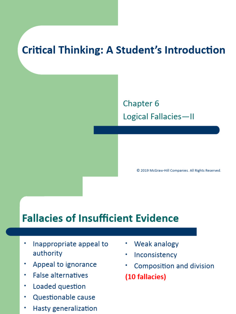 Understanding Logical Fallacies in Arguments | PDF | Fallacy | Logic