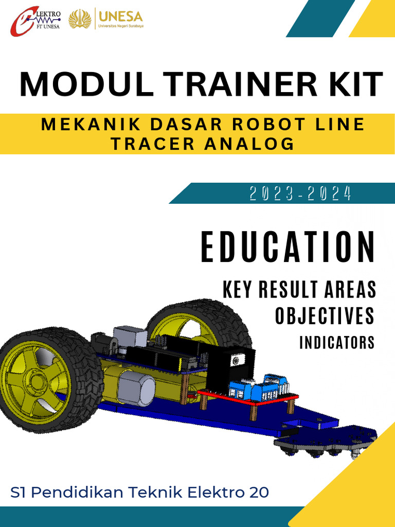 Modul Mekanik Line Tracer Analog Kelompok PDF | PDF | Seni | Komputer