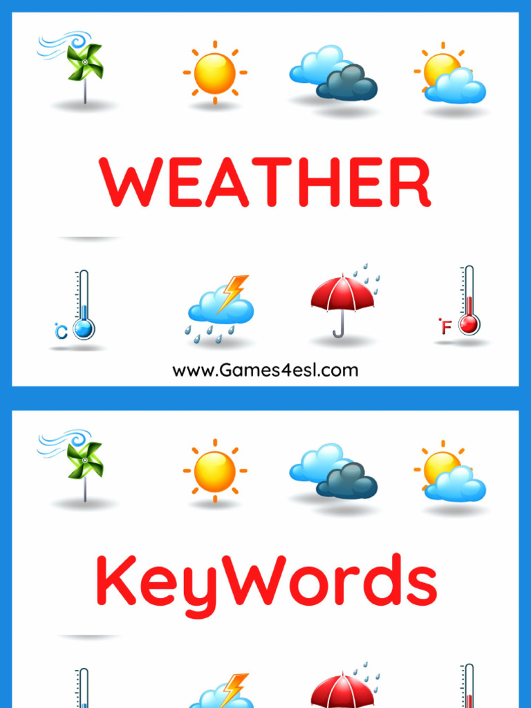 Weather PowerPoint Lesson For Beginners | PDF