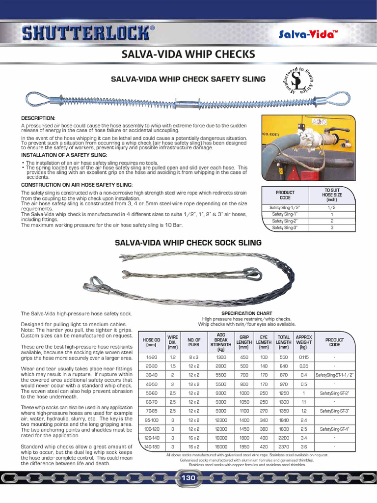 Whip Checks | PDF | Manufactured Goods | Building Engineering