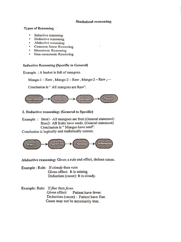 AI Statistical Reasoning | PDF