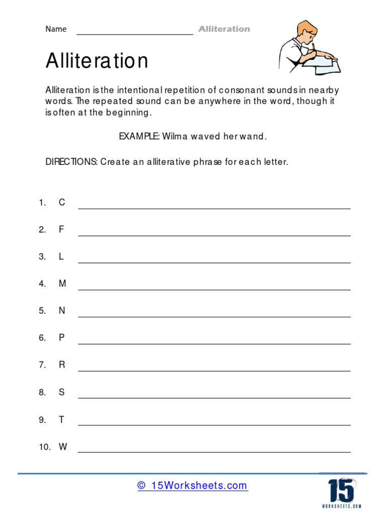 Alliteration 1 | PDF