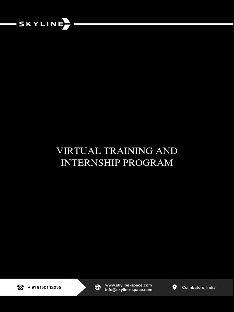 Drone Tech Internship for Students | PDF | Unmanned Aerial Vehicle