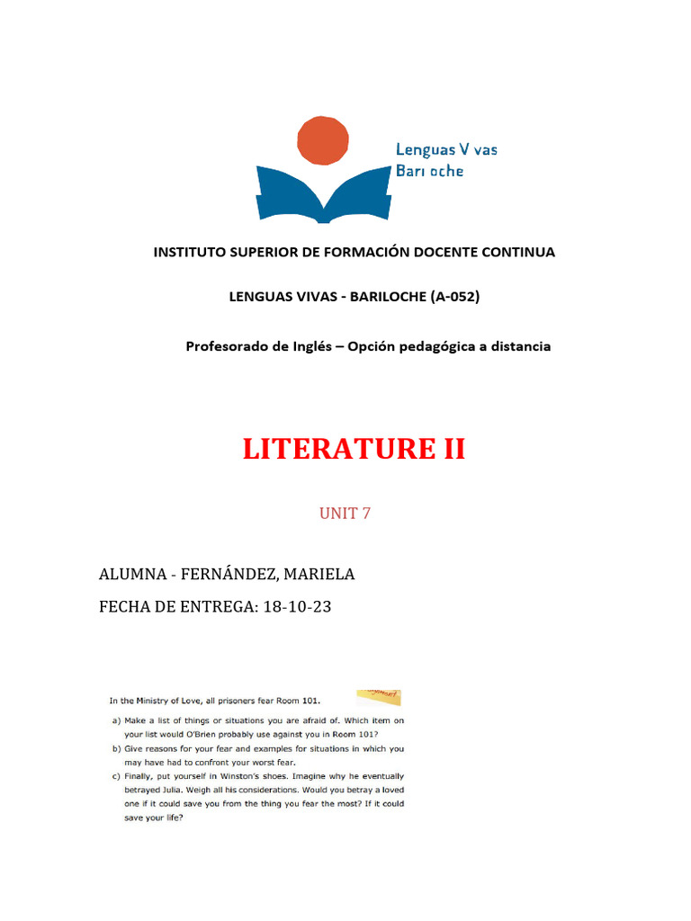 ASSIGNMENT U7-Fernandez | PDF
