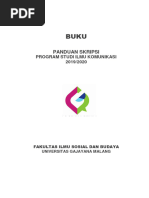 Pedoman Penulisan Tugas Akhir Mahasiswa Program Sarjana | PDF