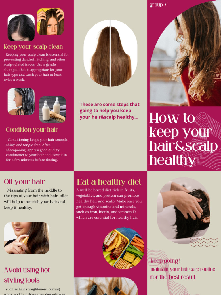 Group7 Hair&scalp Care Brochure | PDF | Shampoo | Hair Care
