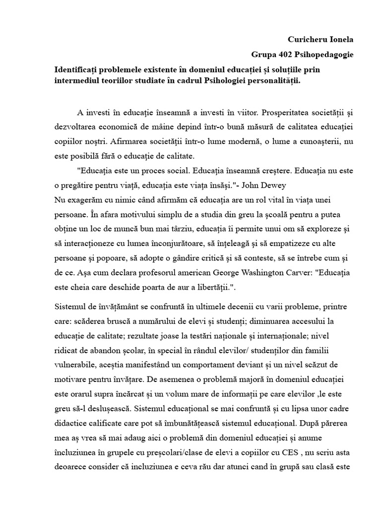 Lucru Individual Curicheru Ionela | PDF