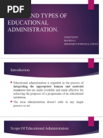 Educational Supervision Types | PDF | Teachers | Leadership