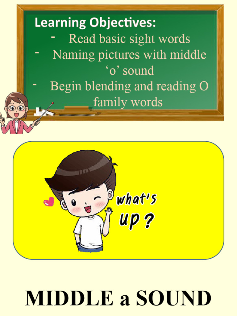 Middle Vowel Sounds in Words | PDF | Language Arts & Discipline