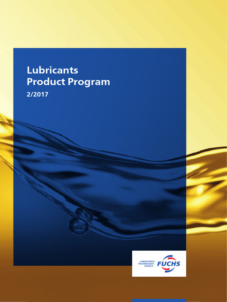 Lubricants Product Program 2 2017 SQ | Download Free PDF | Motor Oil ...