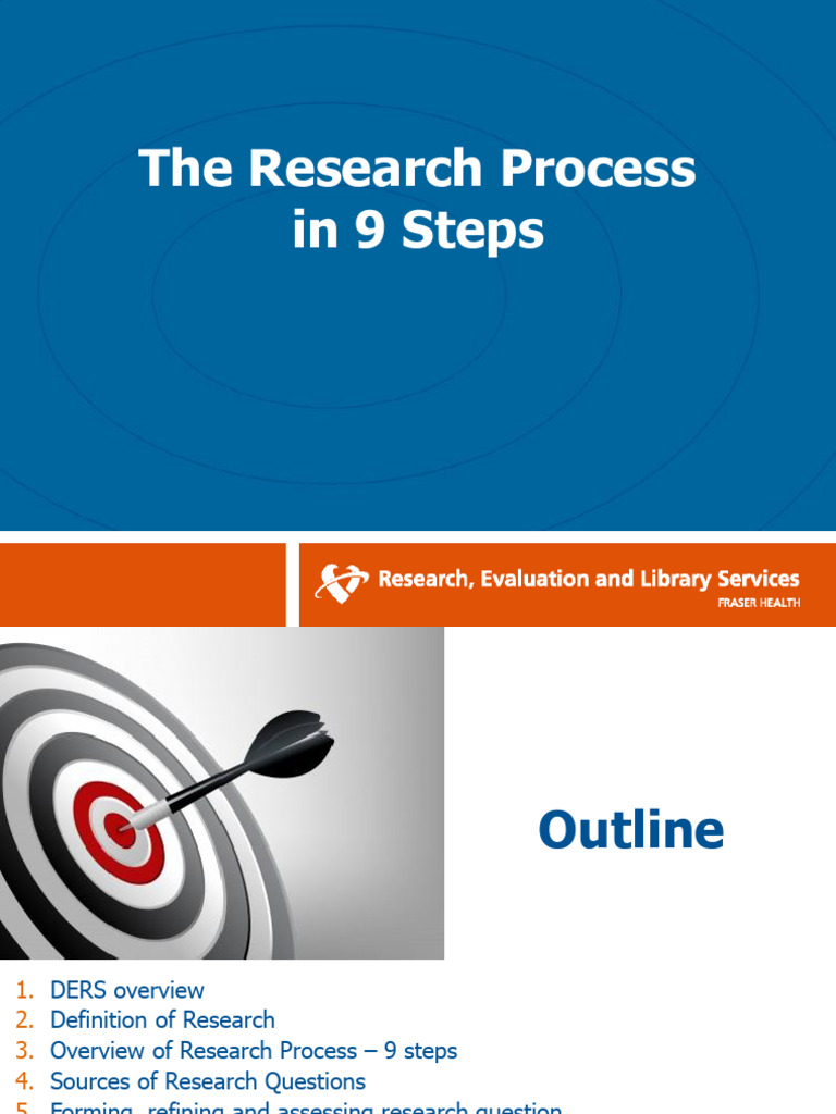 Overview Research Process Nine Steps | PDF