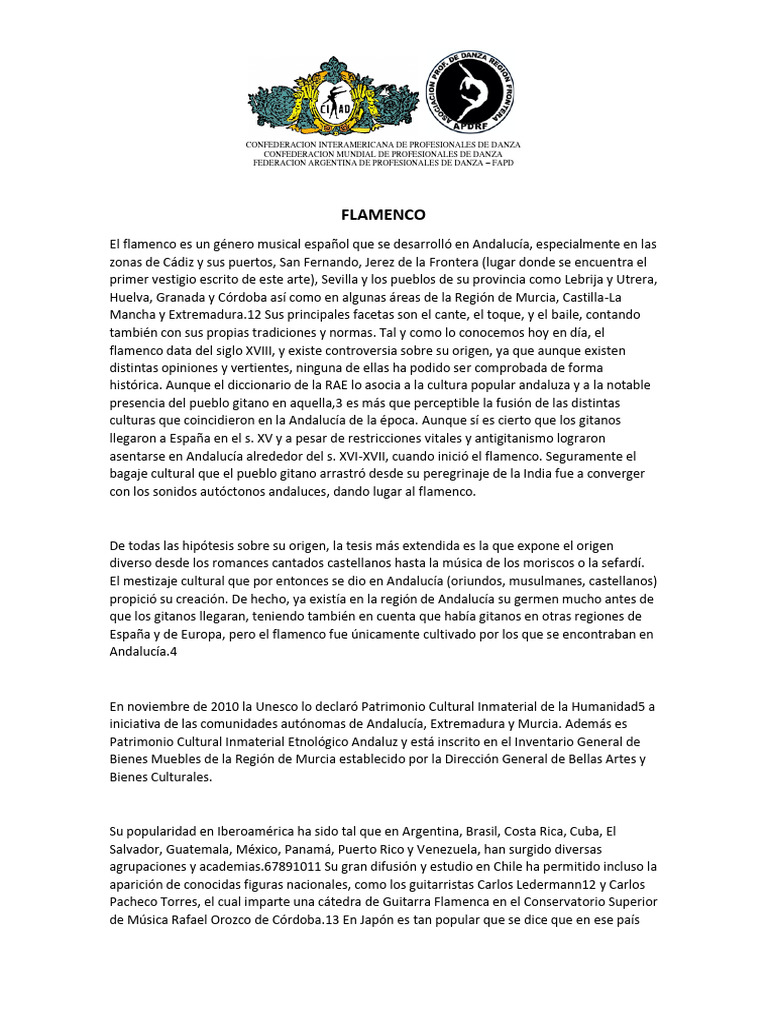FLAMENCO | PDF