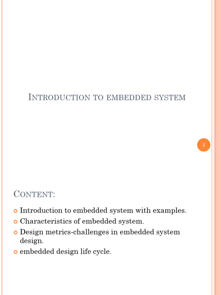 Challenges in Embedded System Design EDLC | PDF | Business | Computers