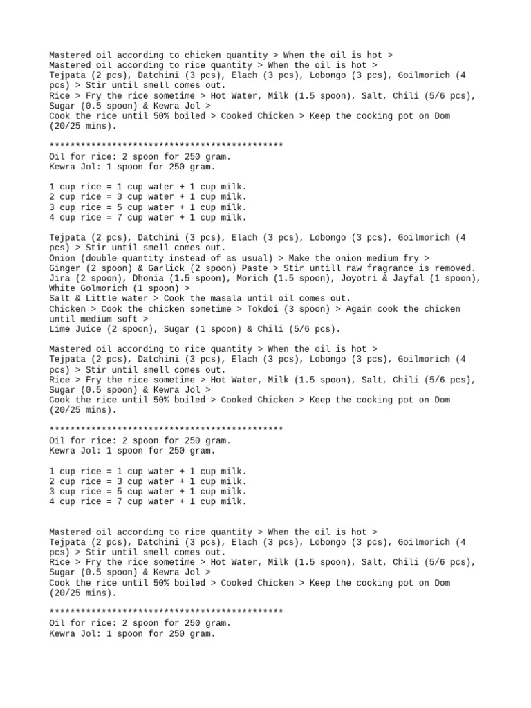 Booster | PDF | Cooking | Spoon