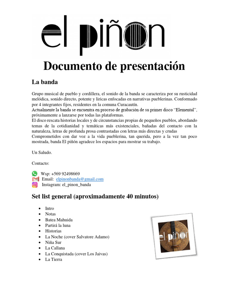 Present - El Piñon-1 | PDF | Arte