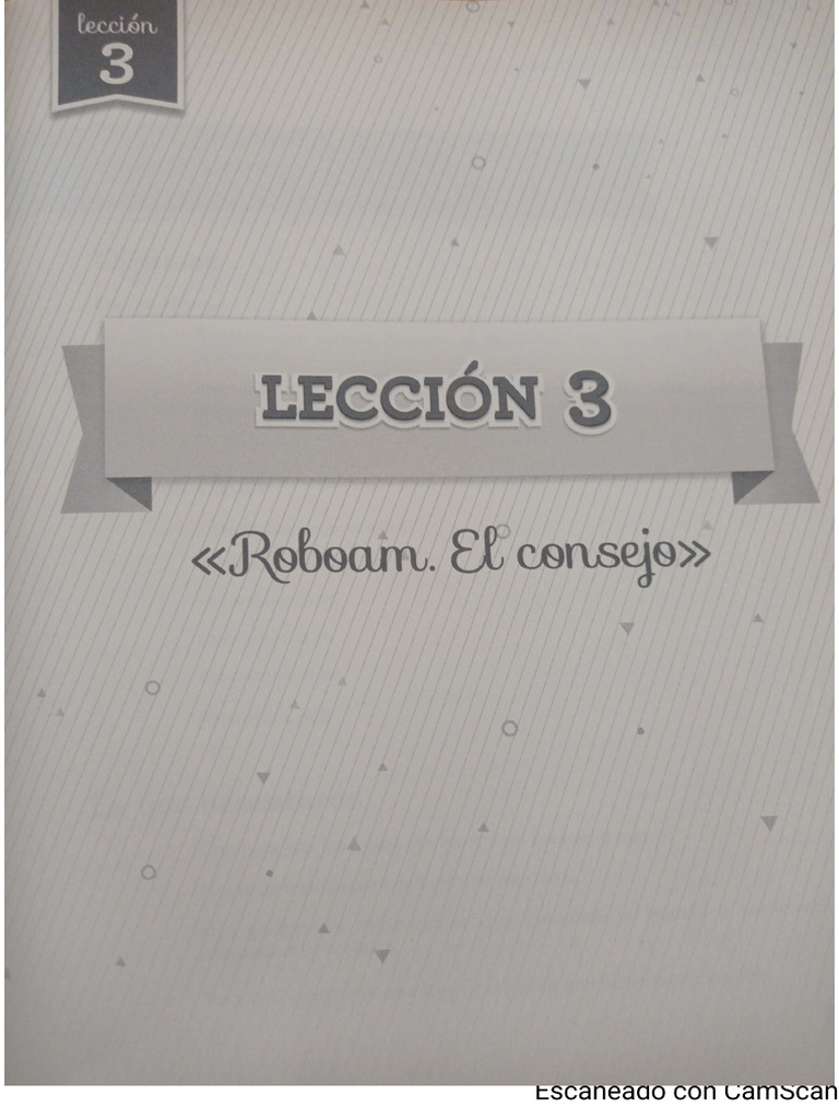 Leccion 3 | PDF
