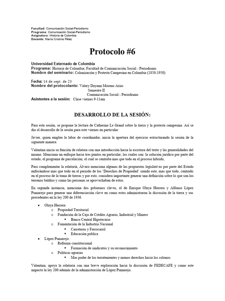 Protocolo | PDF