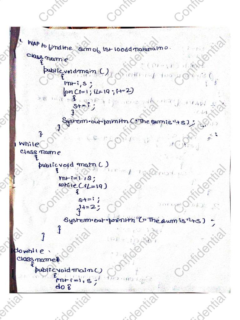 Ejemplo de Código en Java para Sumas | PDF