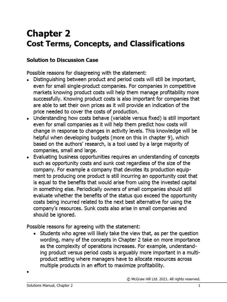 Chapter 2 | PDF | Cost Of Goods Sold | Inventory