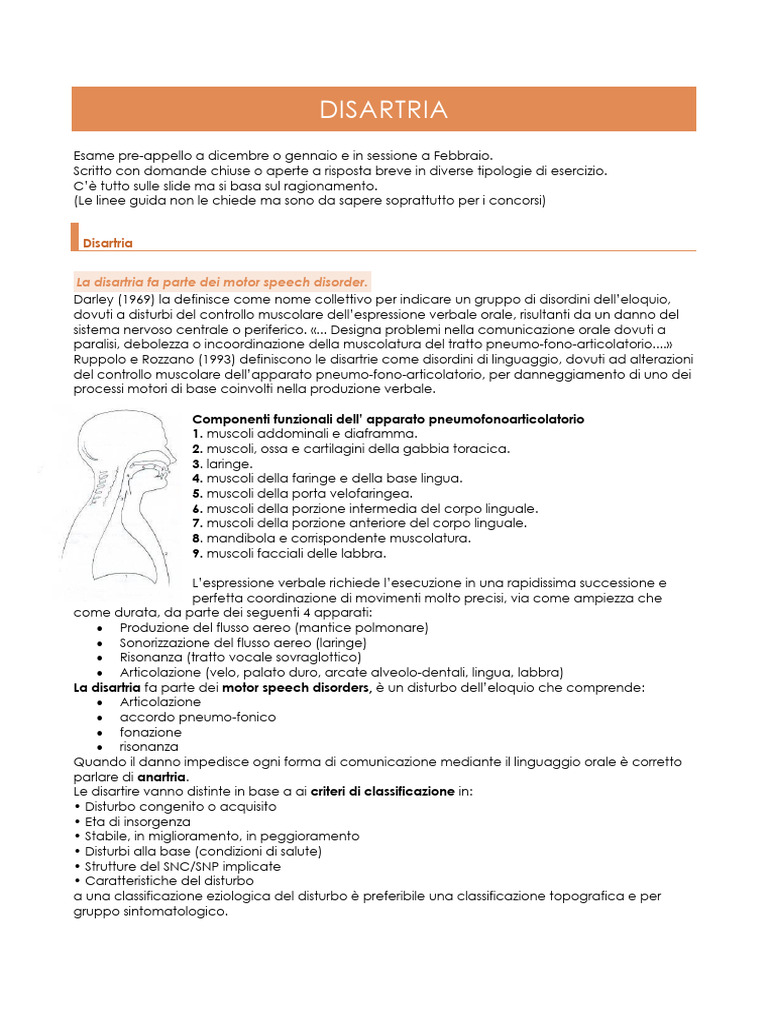 DISARTRIA | PDF