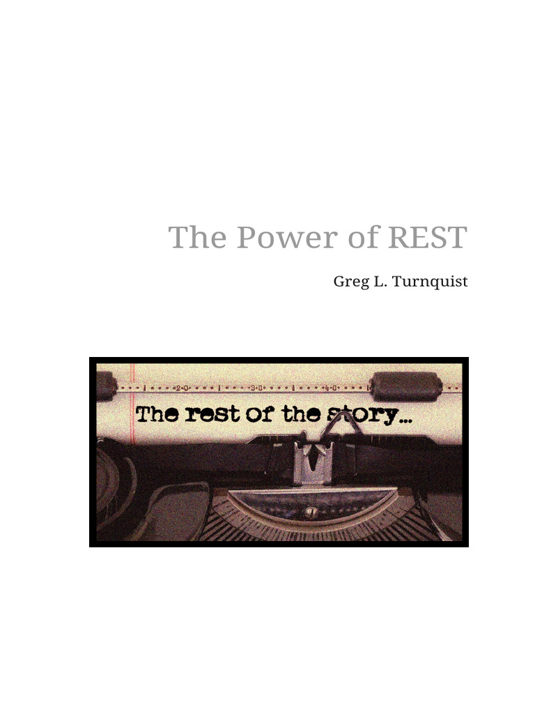 The Power of REST - Greg L. Turnquist | PDF | Representational State Transfer | Software Engineering