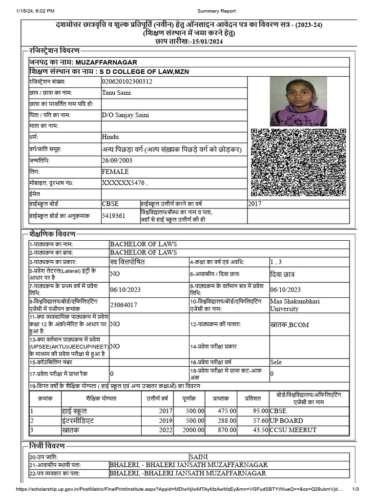 Tanu Madam Ji Final | PDF