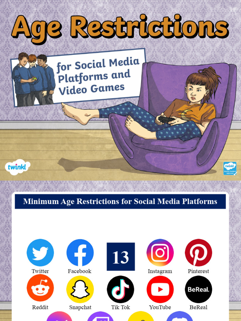 T I 1665496286 Age Restrictions Powerpoint 3 Ver 2 | PDF | Social Media ...