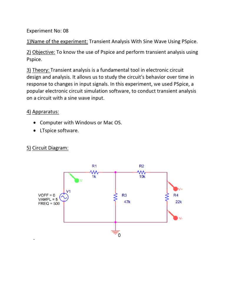 Experiment No3 by Electronics | PDF | Electronic Circuits | Spice