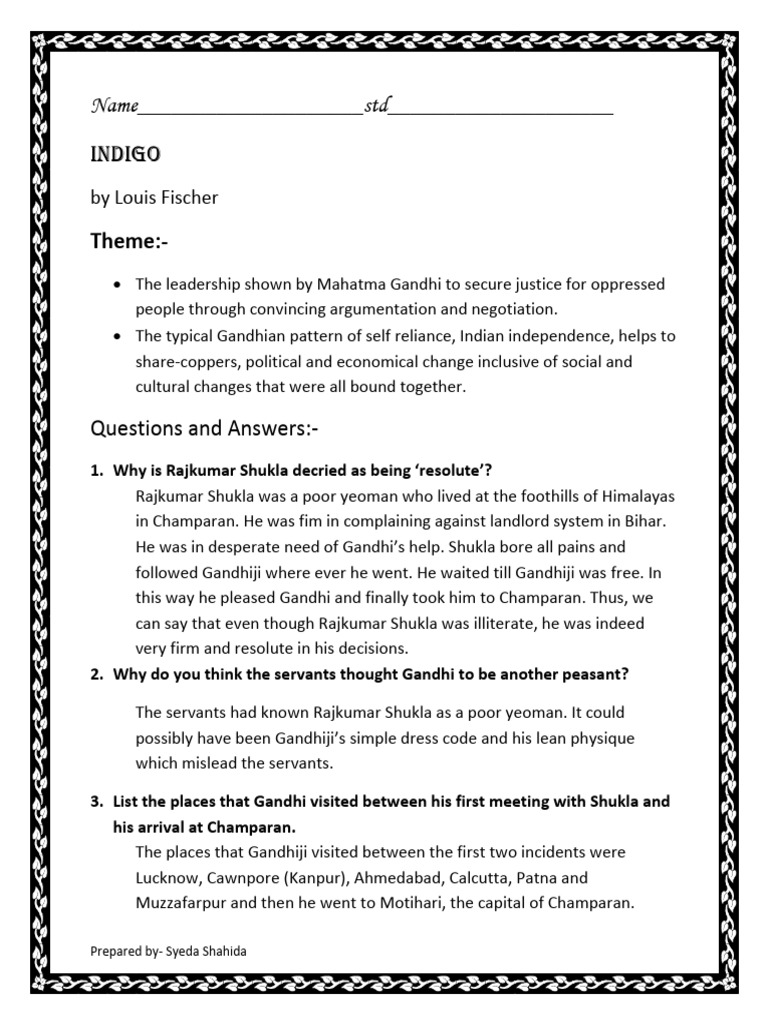 INDIGO Flamingo | PDF | Mahatma Gandhi | Indian Independence Movement