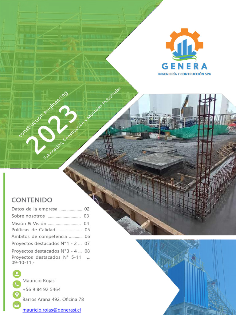 2023 Revista Genera Ingeniería y Construcción Spa | PDF | Calidad ...