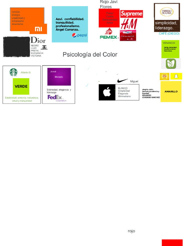 Psicología Del Color | PDF