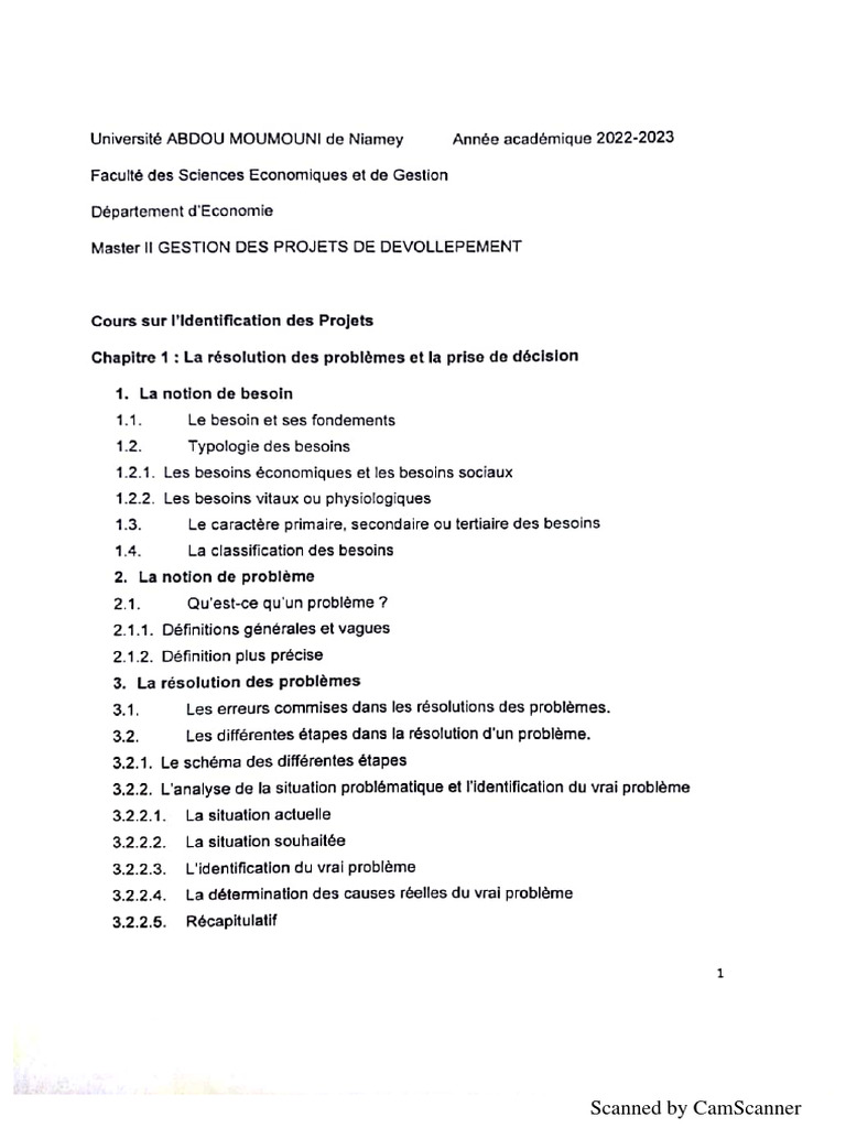 Module 2 Identification Projet _ Identifier Son Projet – VOQCVF
