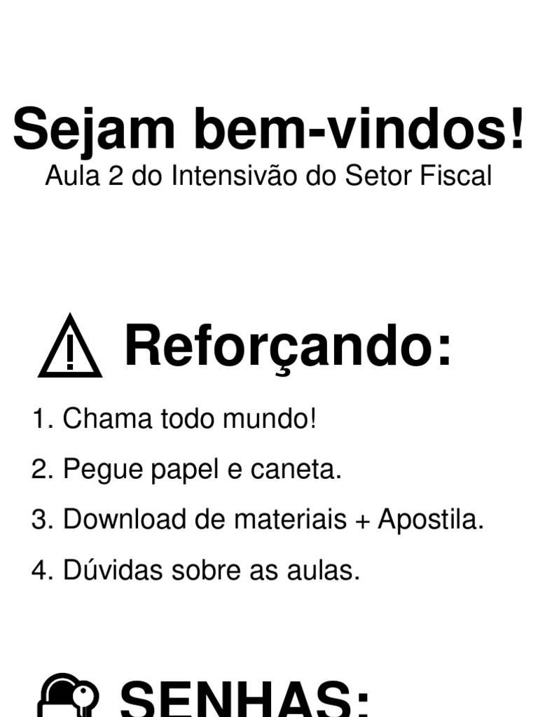 Material - Aula 2 | PDF | Contabilidade | Lógica