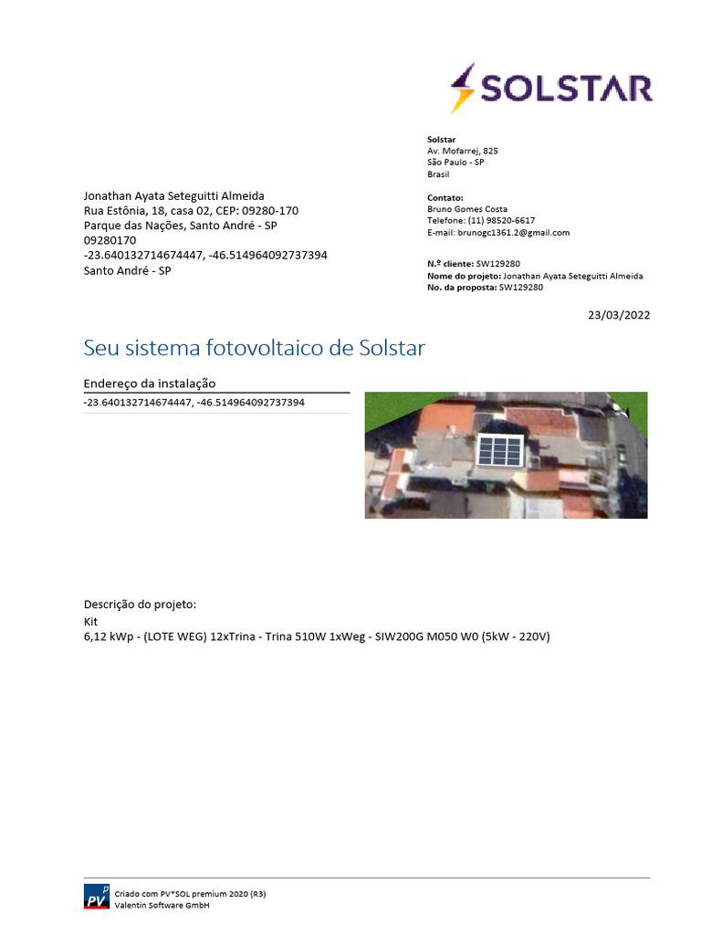 Jonathan Ayata Seteguitti Almeida - Projeto Arranjo Elétrico | PDF ...