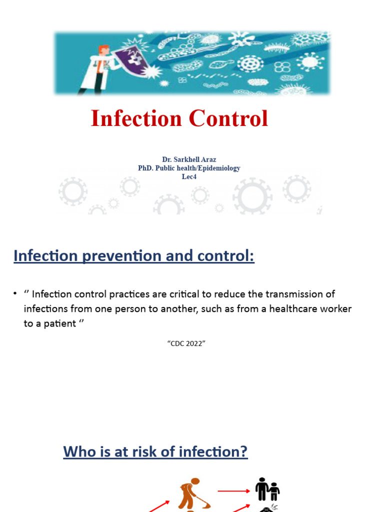Infection Control | Download Free PDF | Hand Washing | Hygiene