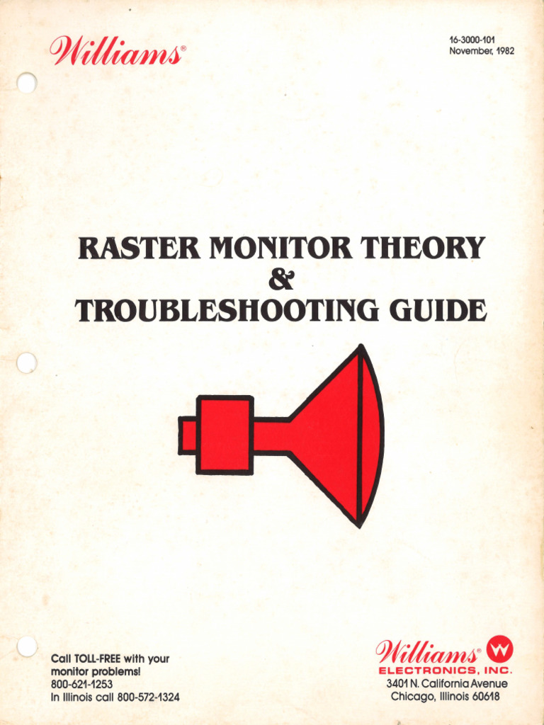 Williams Raster Monitor Theory & Troubleshooting Guide | PDF | Power ...