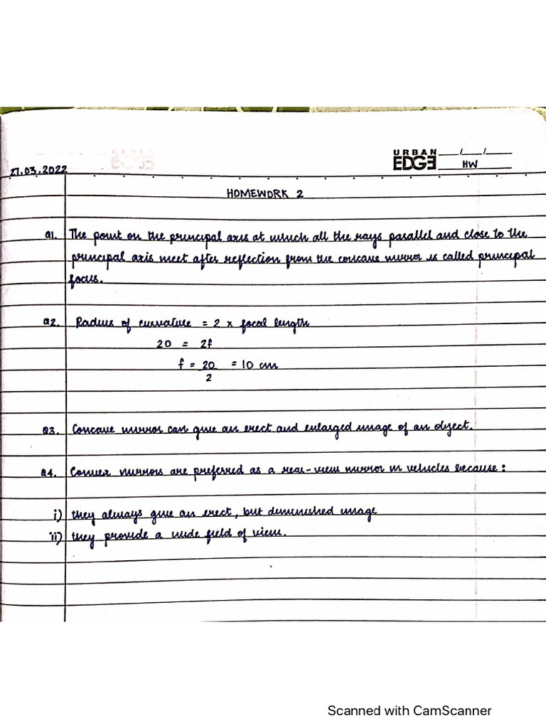 Homework 2 Physics Pdf