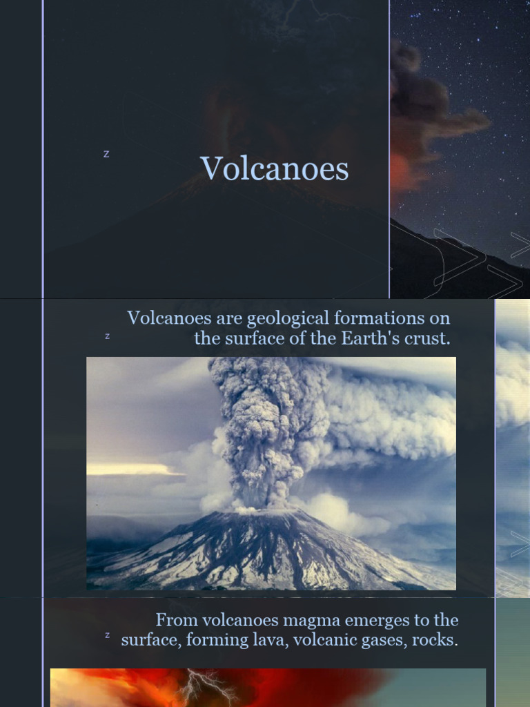 Вулканы | PDF | Volcano | Types Of Volcanic Eruptions