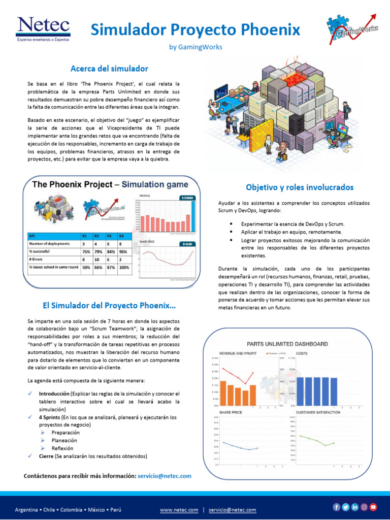 Simulador Proyecto Phoenix | PDF | Scrum (desarrollo de software ...