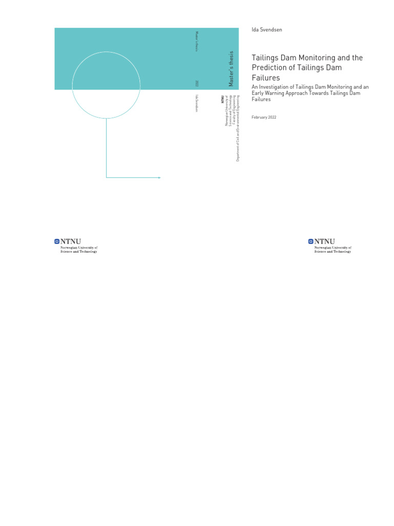 Paper - 2022 - Tailings Dam Monitoring and The Prediction of Tailings ... Paper - 2022 - Tailings Dam Monitoring and The Prediction of Tailings ...