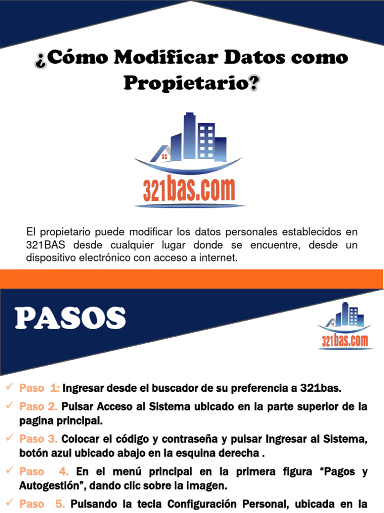 C1 Instructivo para Modificar Datos Como Propietario | Descargar gratis ...