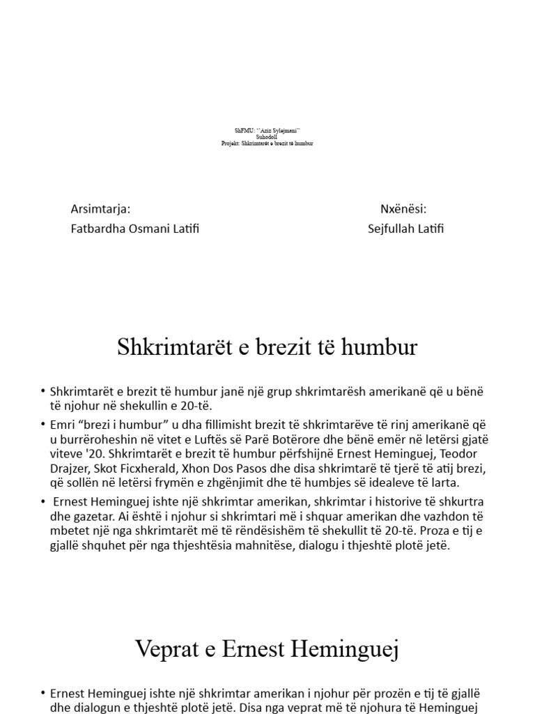 Sejfi Gj. Shqipe | PDF