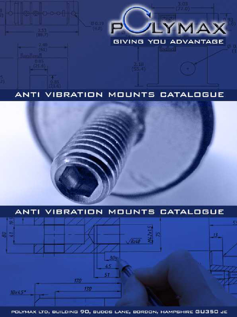 Anti-Vibration Mount Catalogue Polymax | PDF | Civil Engineering | Manufactured Goods
