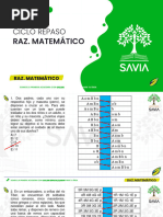 Anual SM Semana 11 - RM - Deduccion Simple y Deduccion Compuesta 1 | PDF | Razonamiento ...
