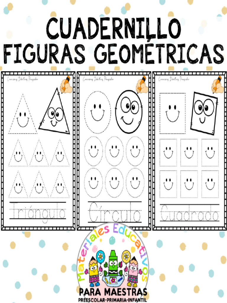 Cuadernillo para Aprender Figuras Geométricas Recopilado Por Materiales ...