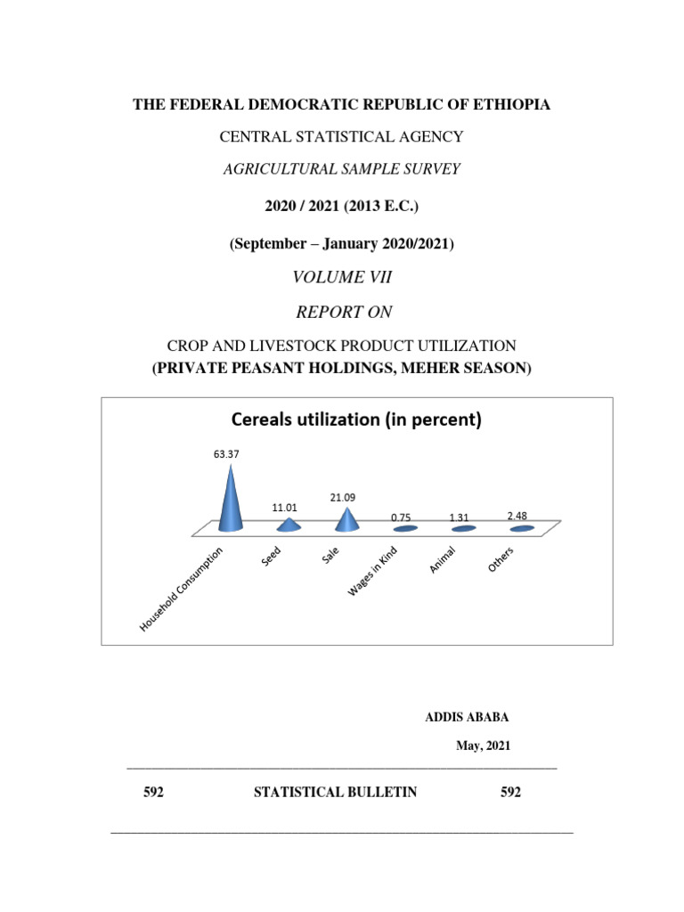 2013 - Crop Livestock Product Utilization Final Report | PDF | Sampling ...