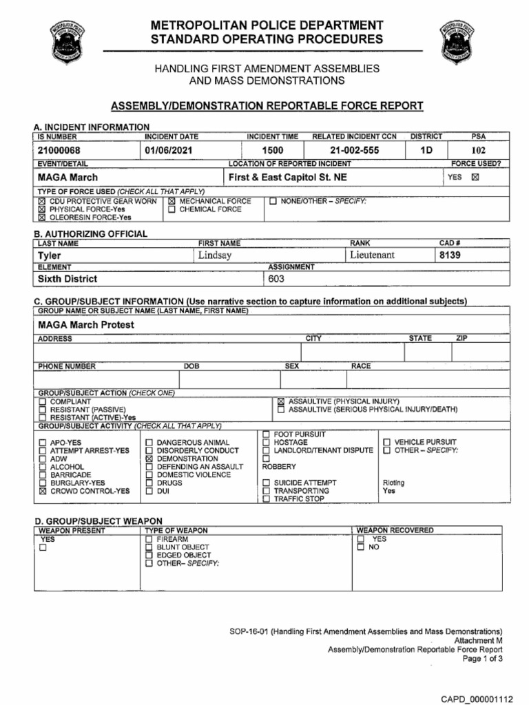 Capd 000001112 | PDF | Law Enforcement | Crime & Violence