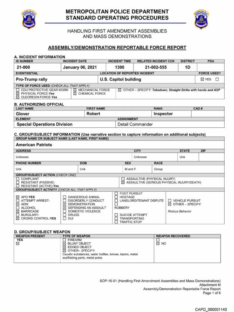 Capd 000001140 | PDF | Law Enforcement | Crime & Violence