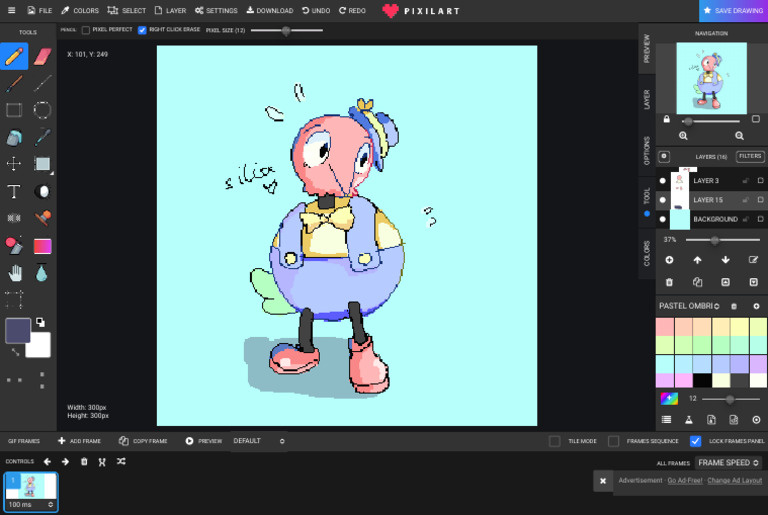 Pixilart - Free Online Pixel Art Drawing Tool 2 | PDF | Computing ...