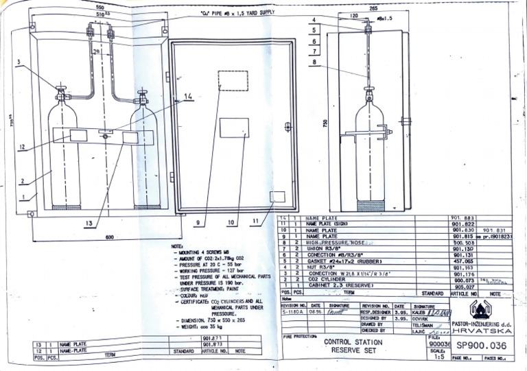 Pastor Co2 Pilot Cylinder | PDF